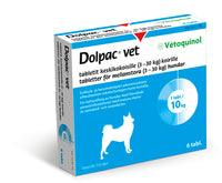 Dolpac Vet Tabletit Keskikokoisille Koirille 50 mg/144 mg/200,28 mg ...