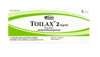 Toilax 2 mg/ml Peräruiskesusp - Apteekki 360